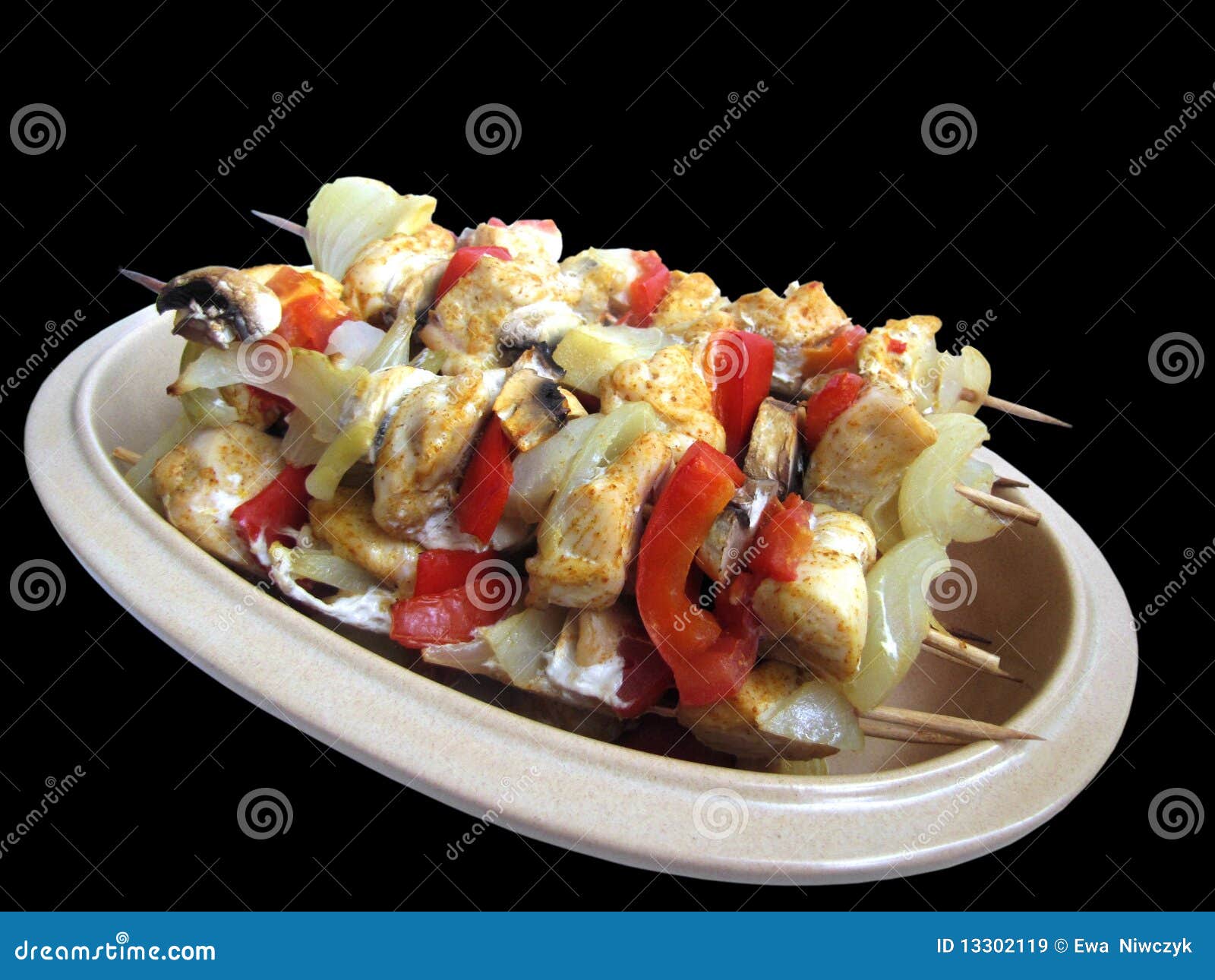 Pinchos imagen de archivo. Imagen de plato, coma, chile - 13302119