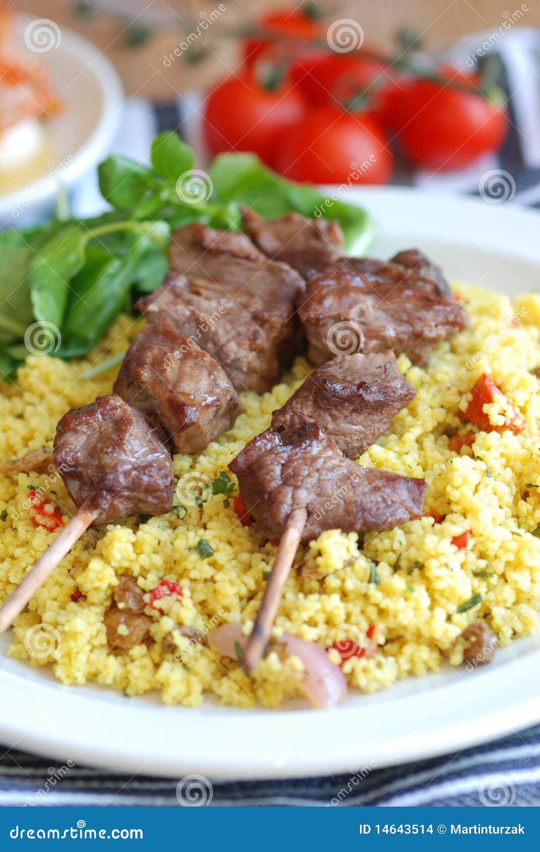 Pinchos de Kebab foto de archivo. Imagen de coma, grilled - 14643514