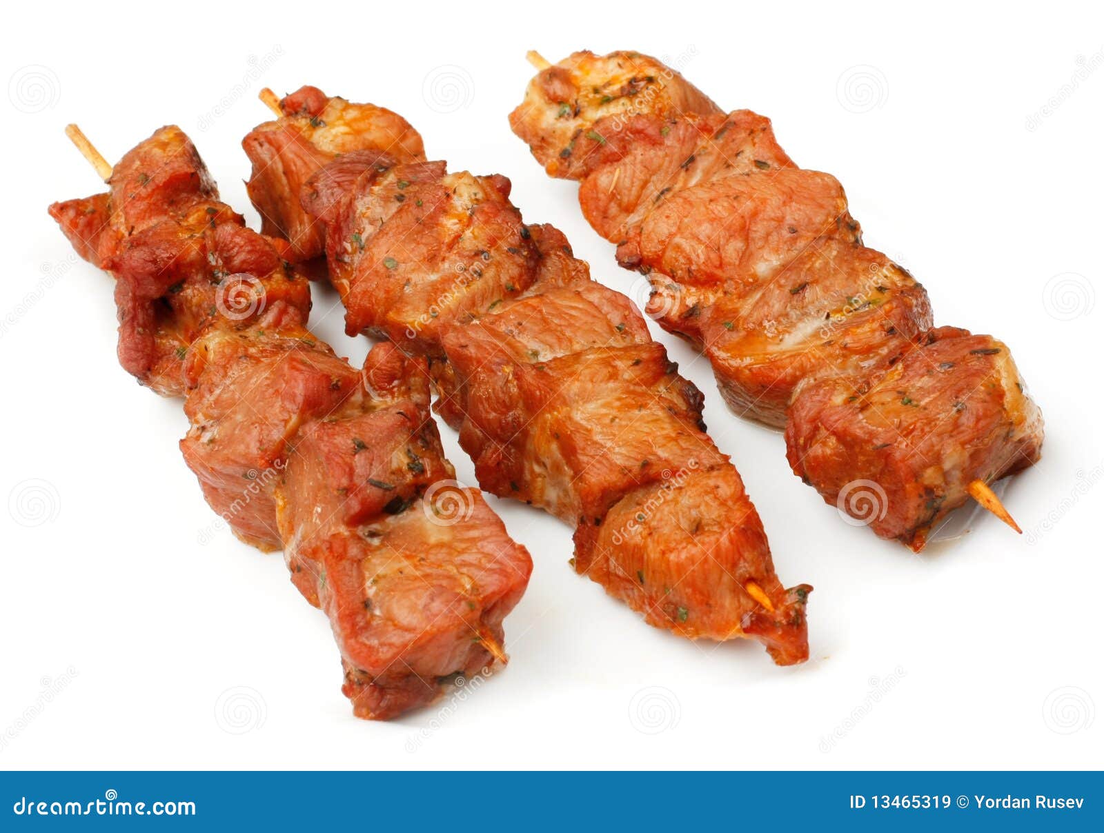 Pinchos del pollo imagen de archivo. Imagen de almuerzo - 13465319