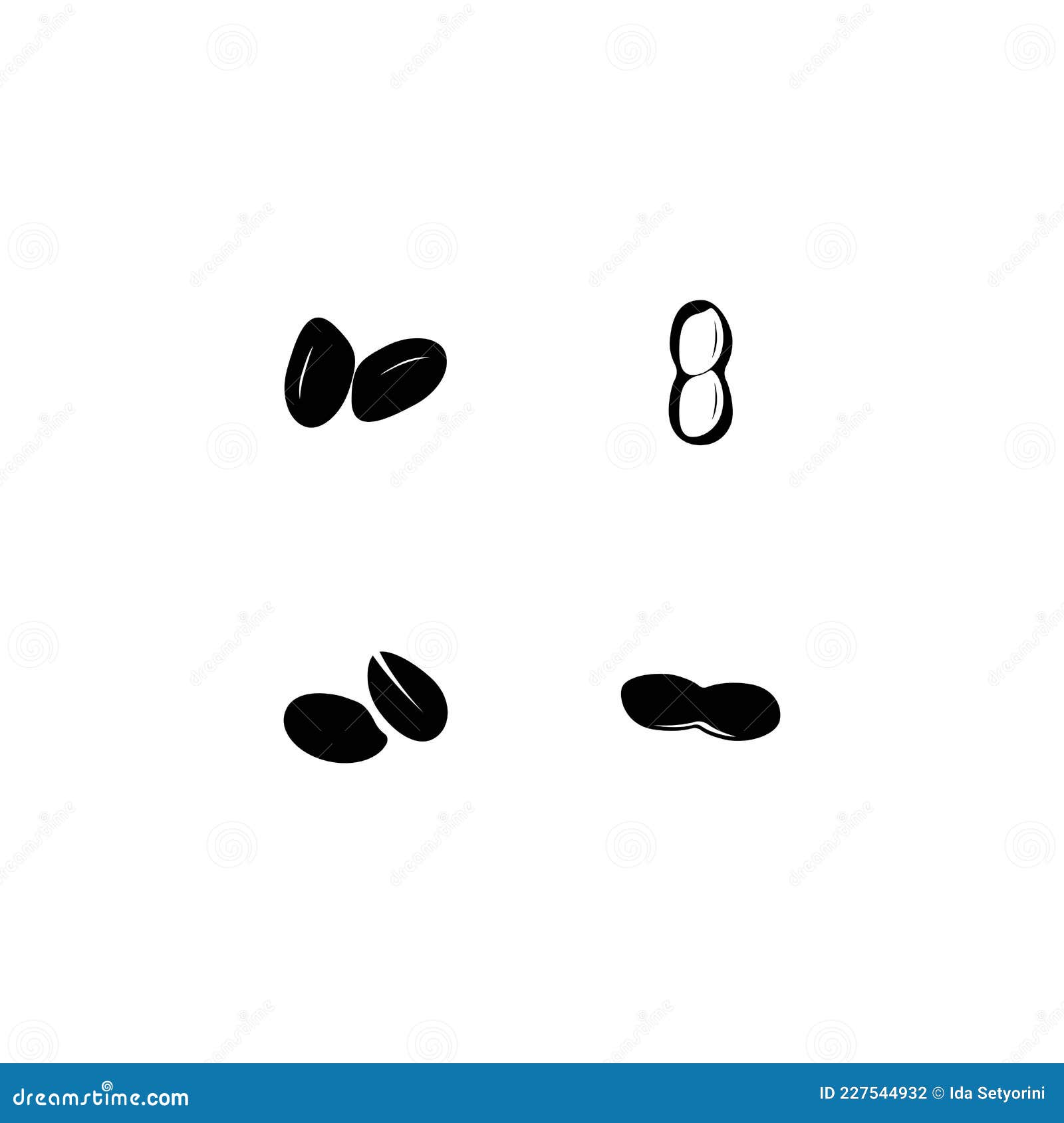 Pinda-pictogram stock illustratie. Illustration of pictogram - 227544932