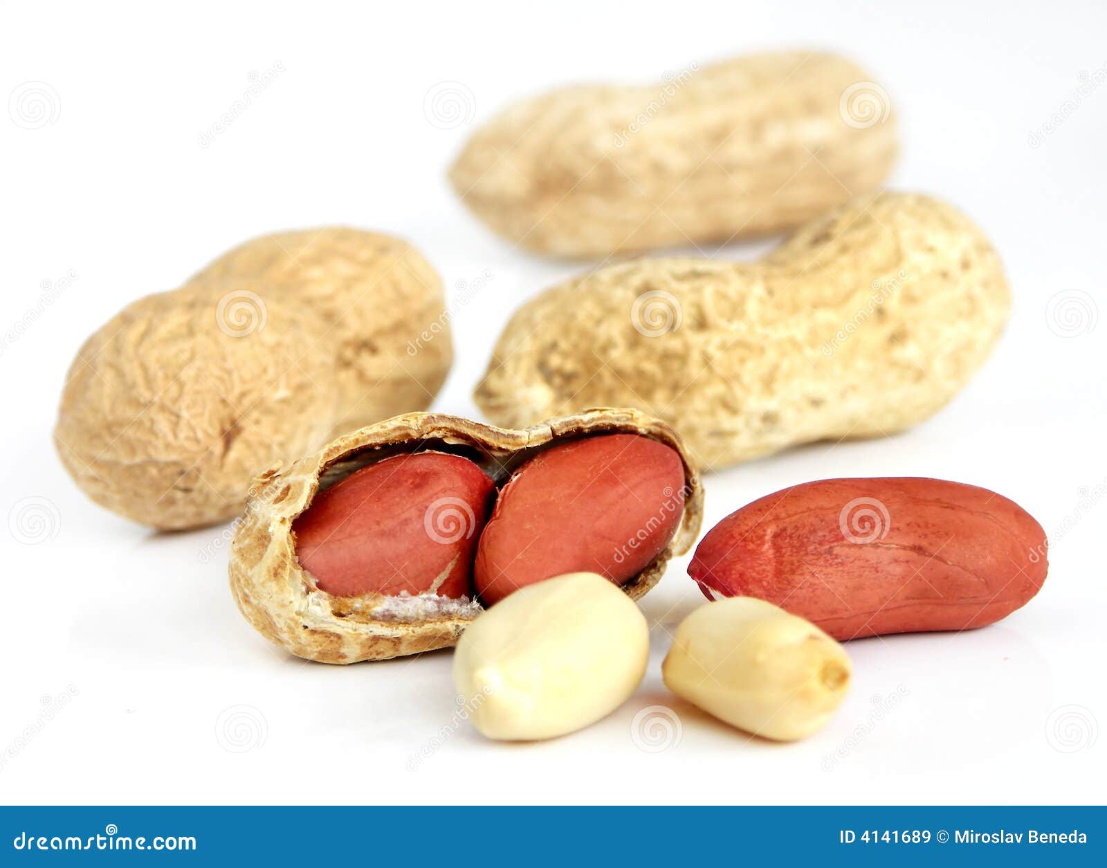 Pinda's stock afbeelding. Image of erwt, teststuk, snack - 4141689