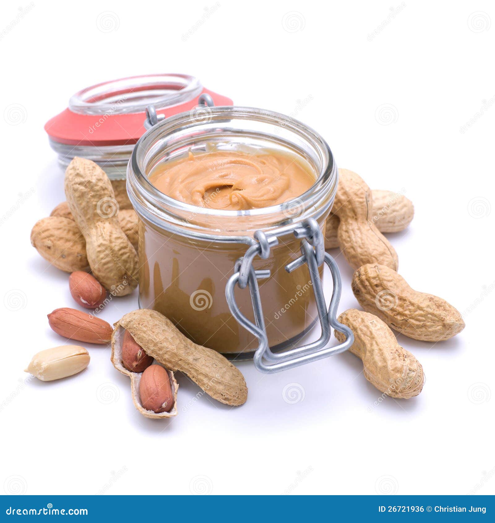 Pindakaas stock foto. Image of voeding, boter, voedsel - 26721936