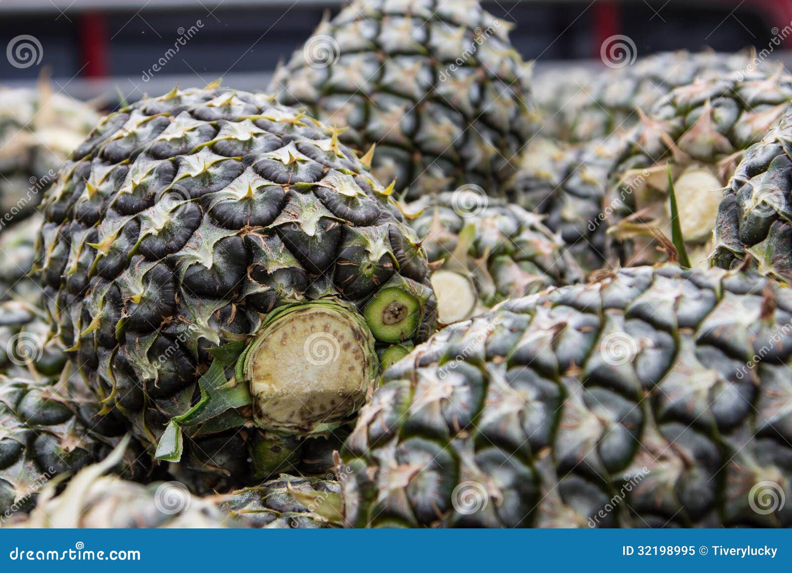 Pine apples stock image. Image of diet, health, sweet - 32198995