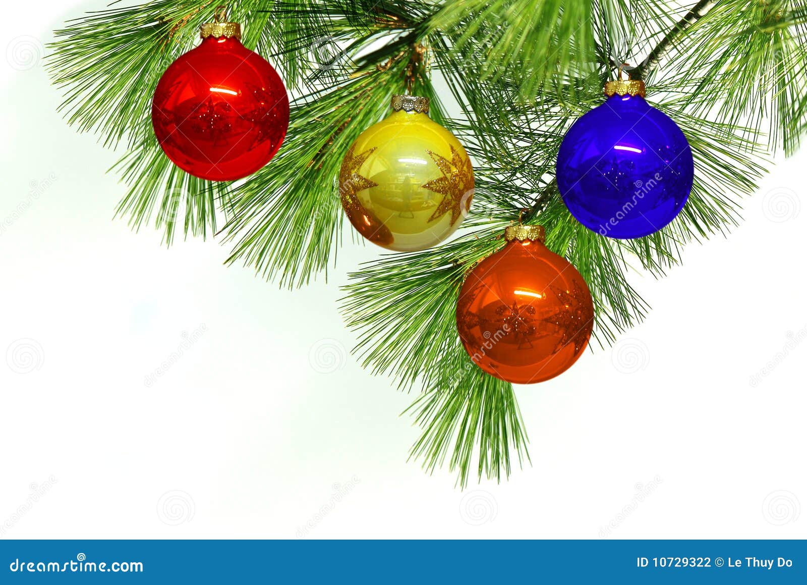 Pine and Ball stock photo. Image of isolated, ornate - 10729322