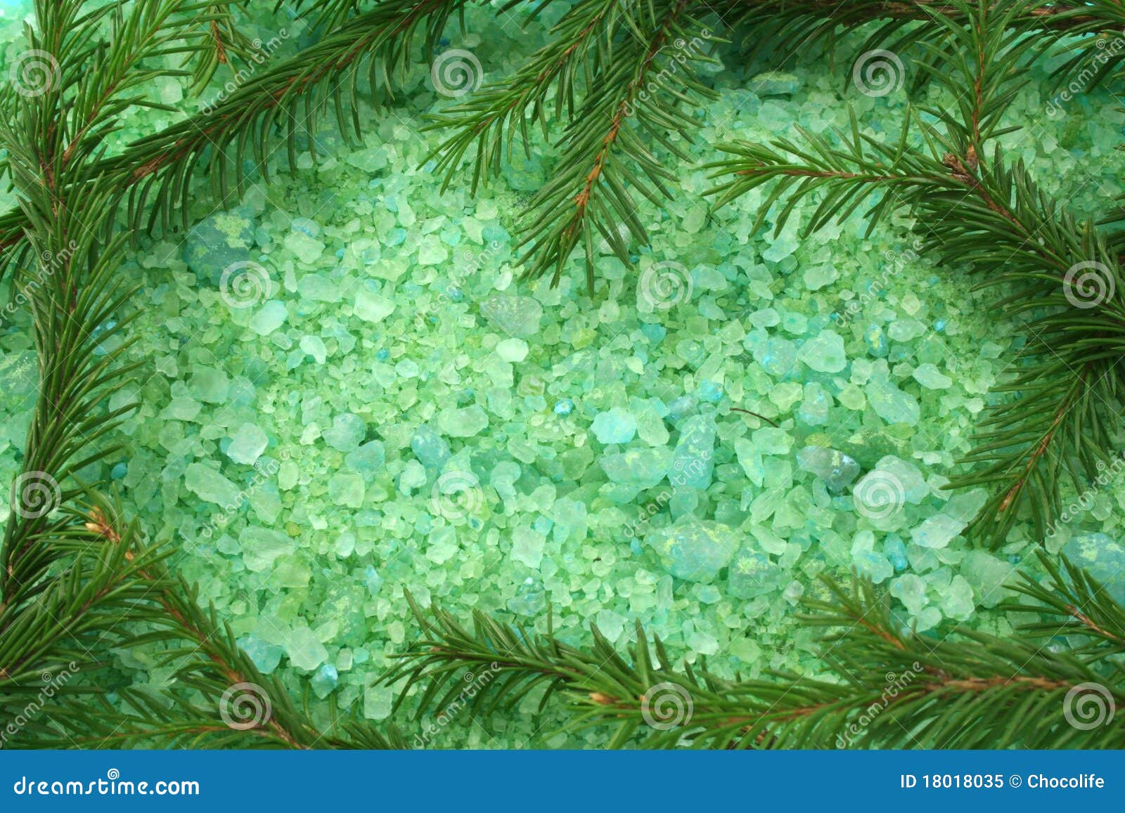 Pine bath salt stock image. Image of needles, branches - 18018035