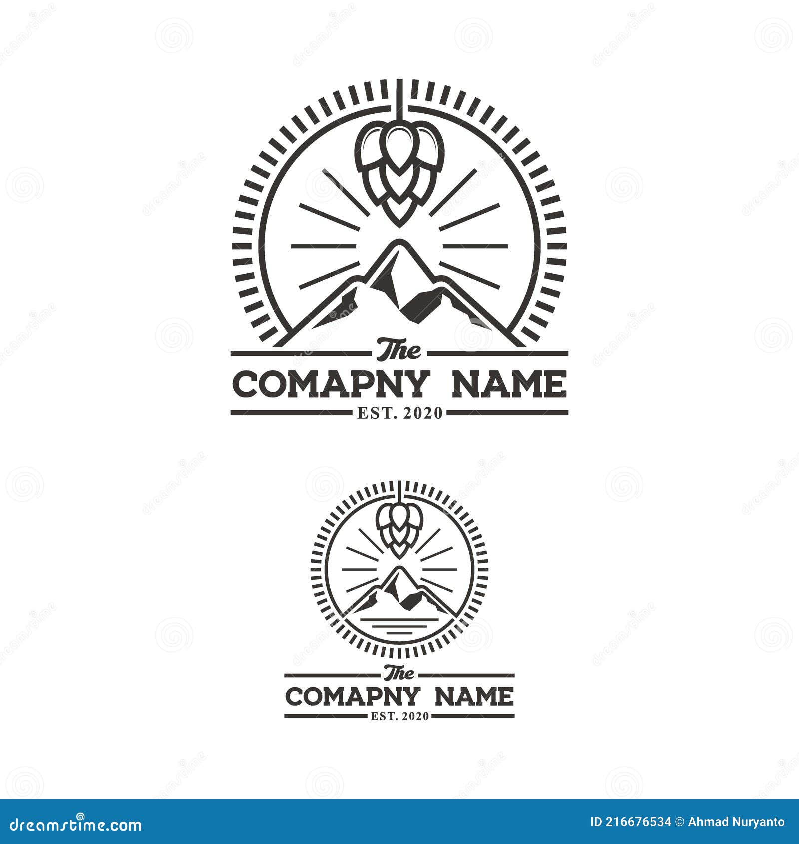 Pine fruit and mountain stock vector. Illustration of pinefruit - 216676534