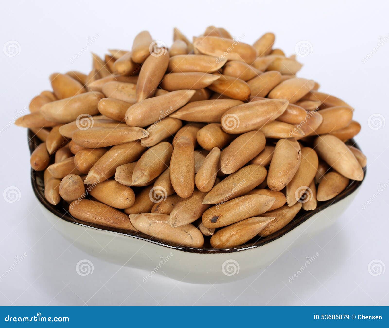 Pine nut stock image. Image of cone, kernel, cooking - 53685879