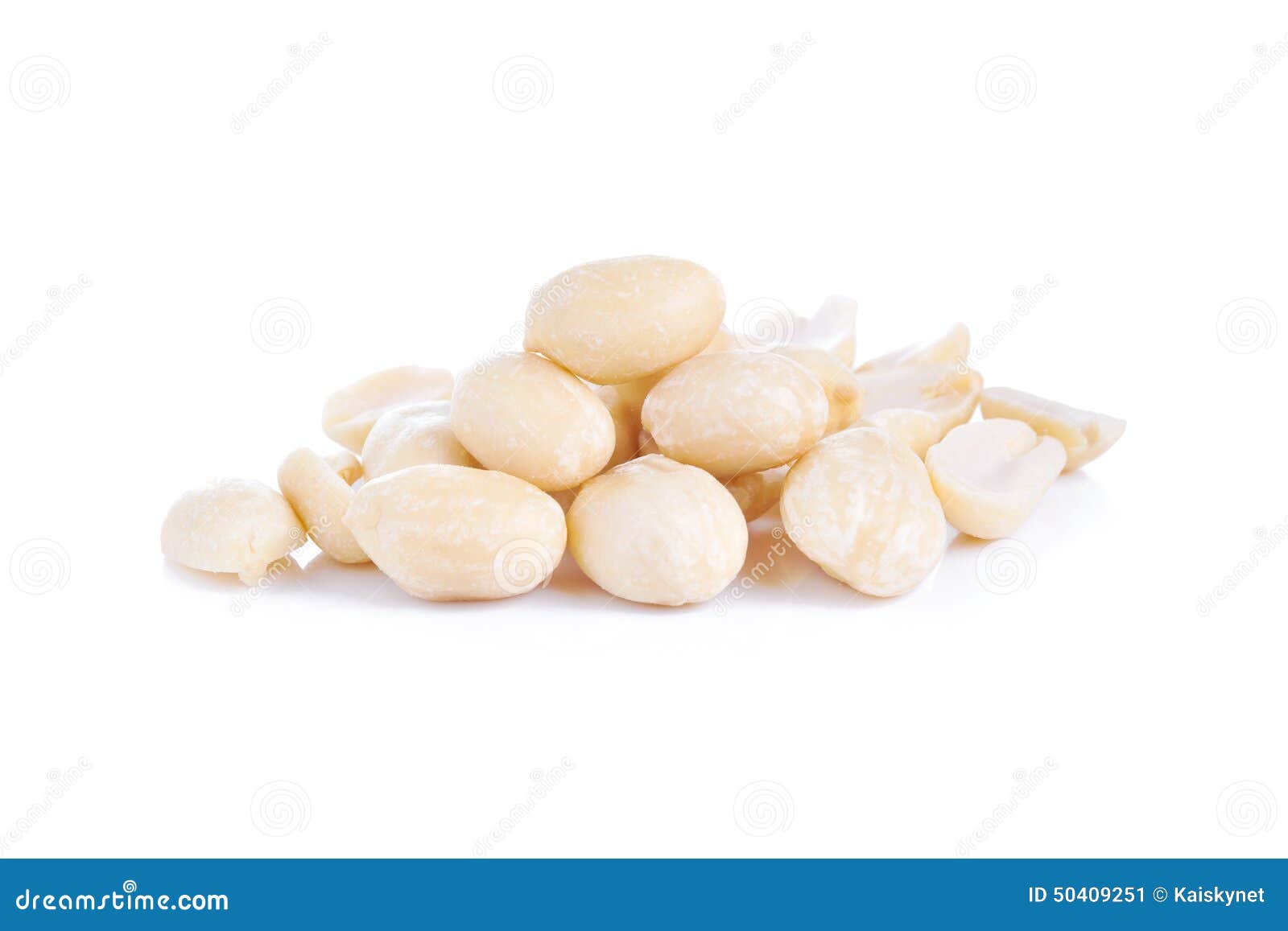 Pine Nuts Isolated on a White Background Stock Image - Image of meal ...