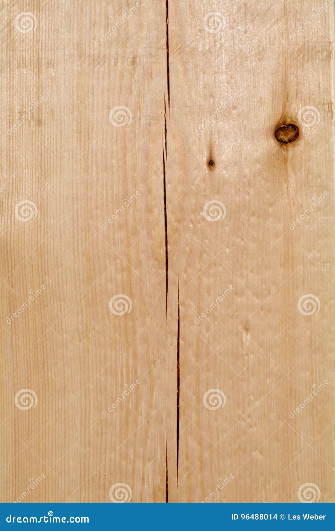 Pine Plank with Knot stock photo. Image of panel, color - 96488014