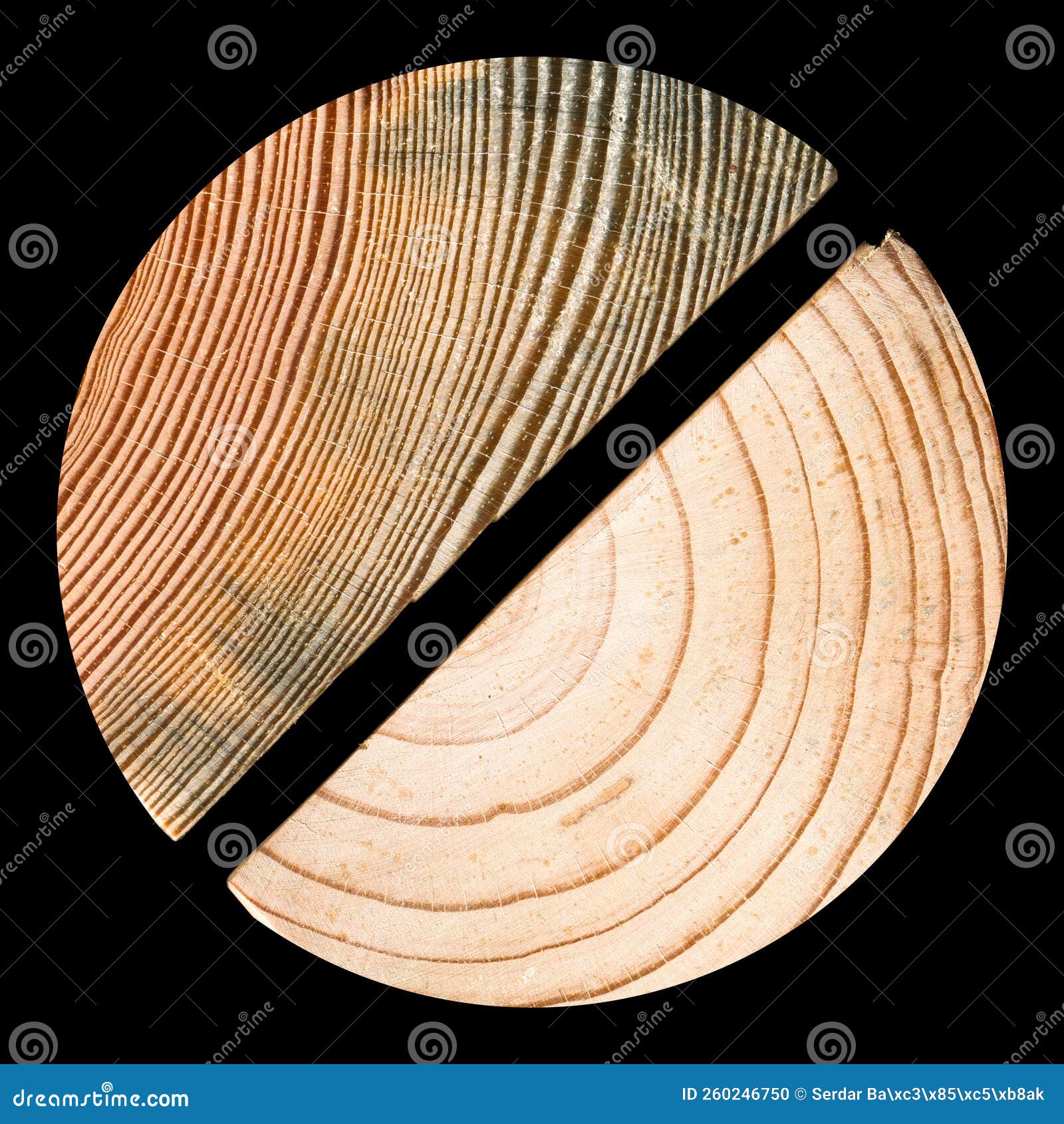 Pine Round Wood, Can Be Used As Background, Wood Grain Texture Stock ...