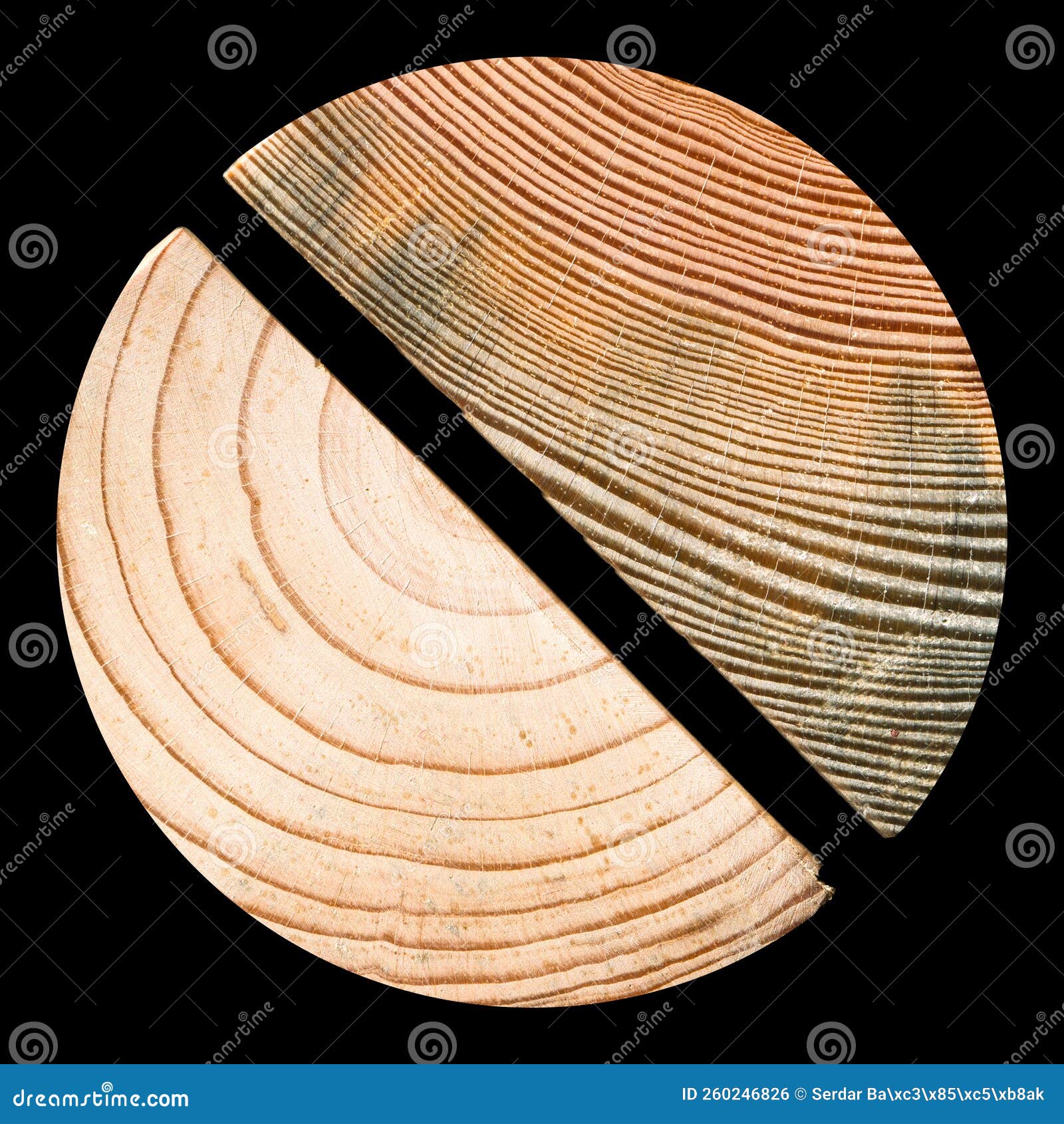 Pine Round Wood, Can Be Used As Background, Wood Grain Texture Stock ...