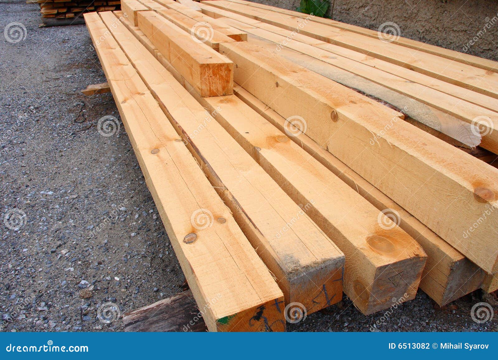 Pine timber stock photo. Image of wood, insulation, tree - 6513082