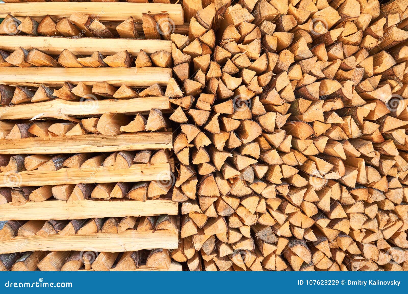 Pine Timber. Firewood Background Stock Image - Image of warehousing ...