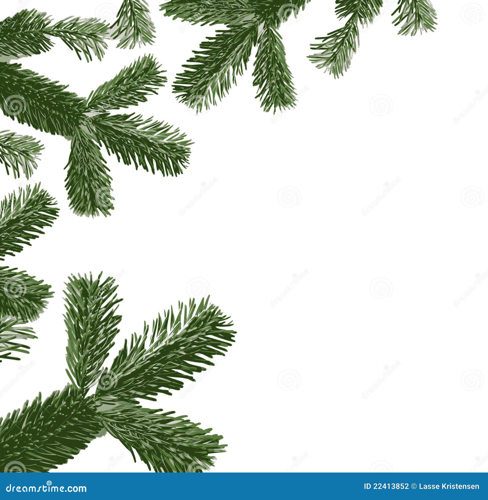 Pine tree elements stock vector. Illustration of abstract - 22413852