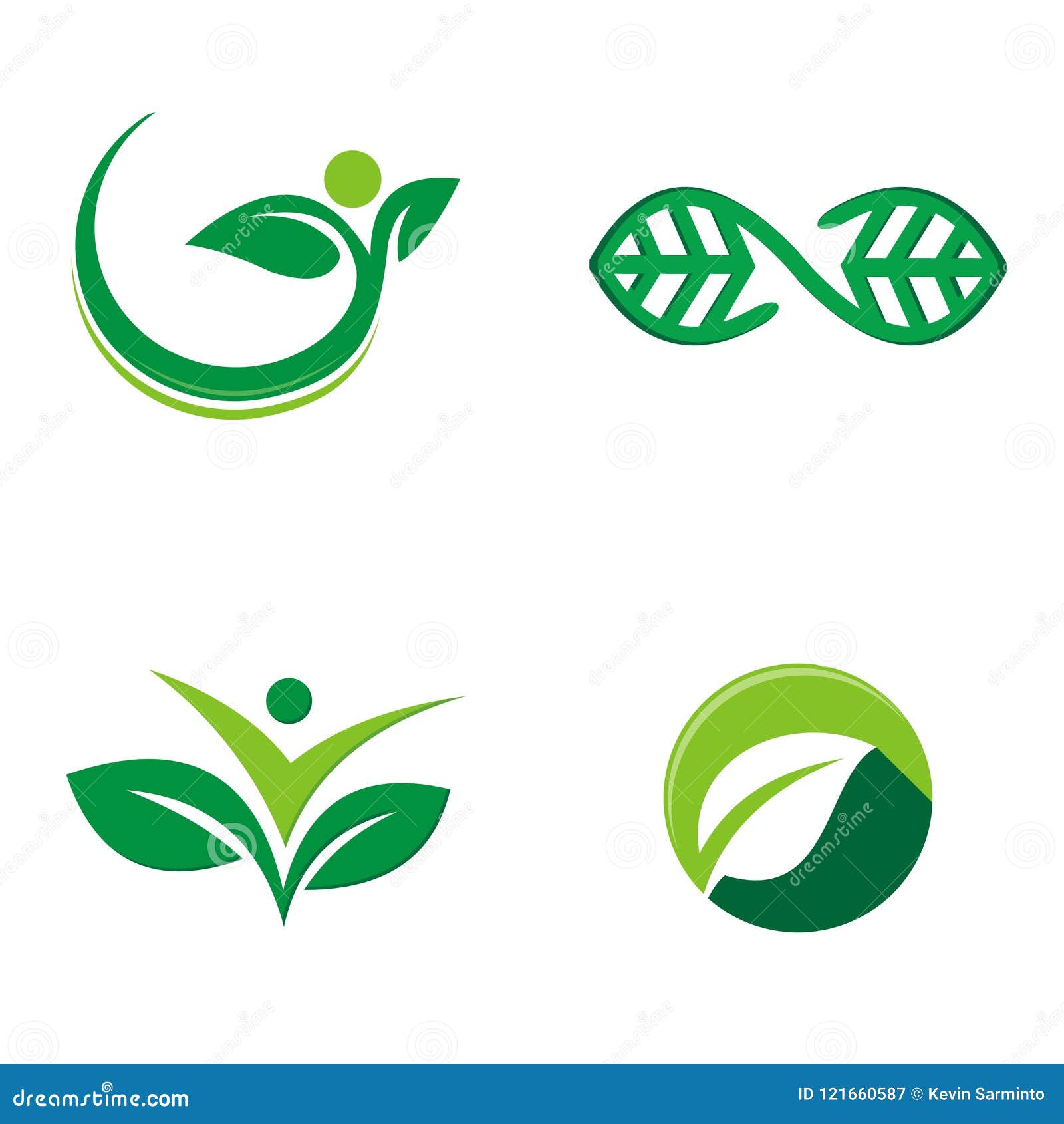 Pine tree leaf logo stock vector. Illustration of graphic - 121660587