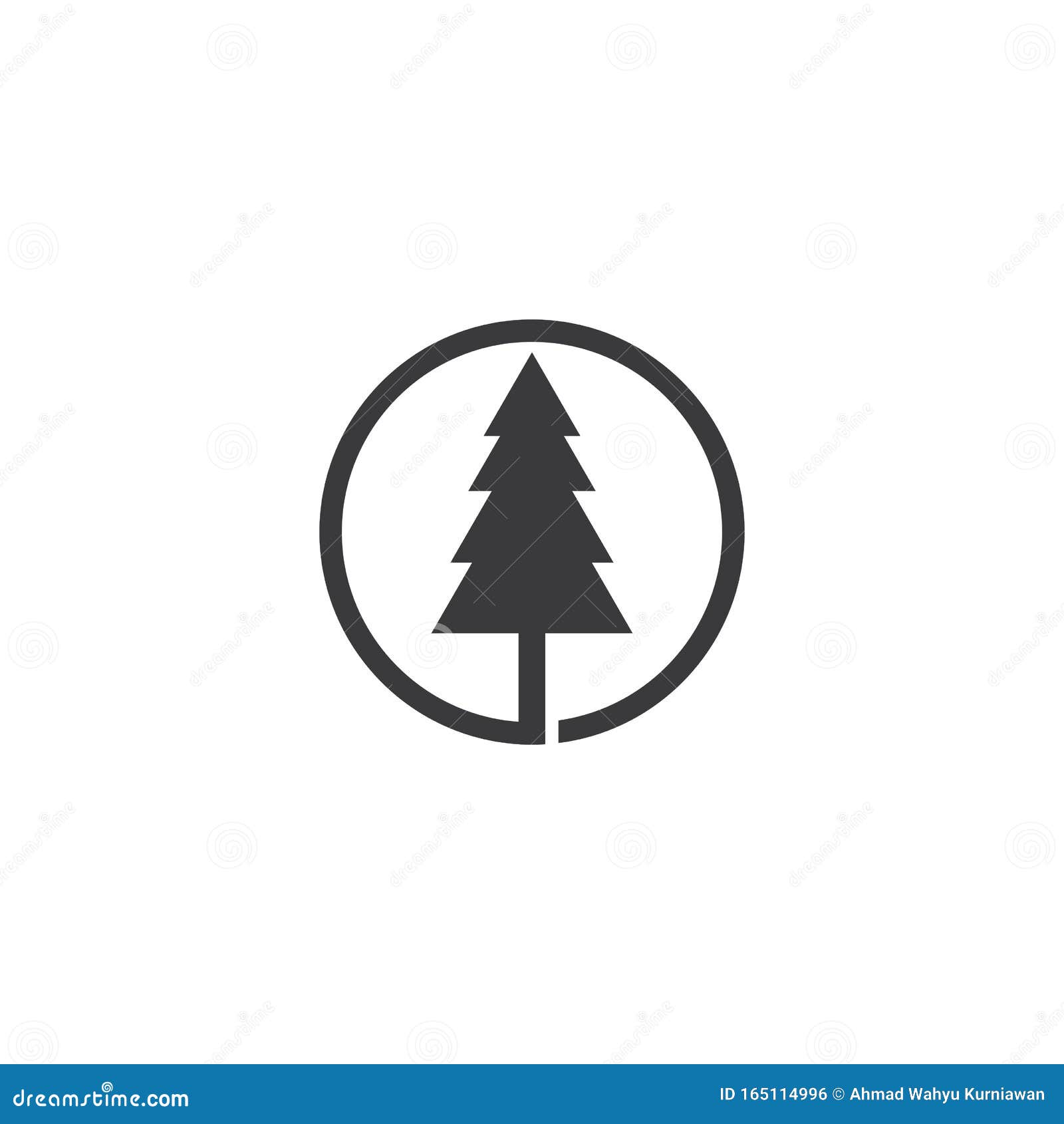 Pine Tree Vector Logo