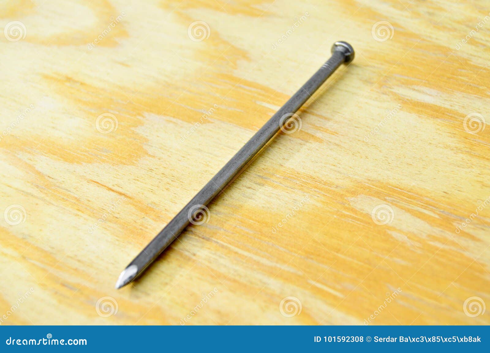 Wood and nails stock photo. Image of carpentry, abstract - 101592308