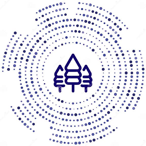 Pine Tree Vector Icon. Pine Tree Editable Stroke. Pine Tree Linear ...