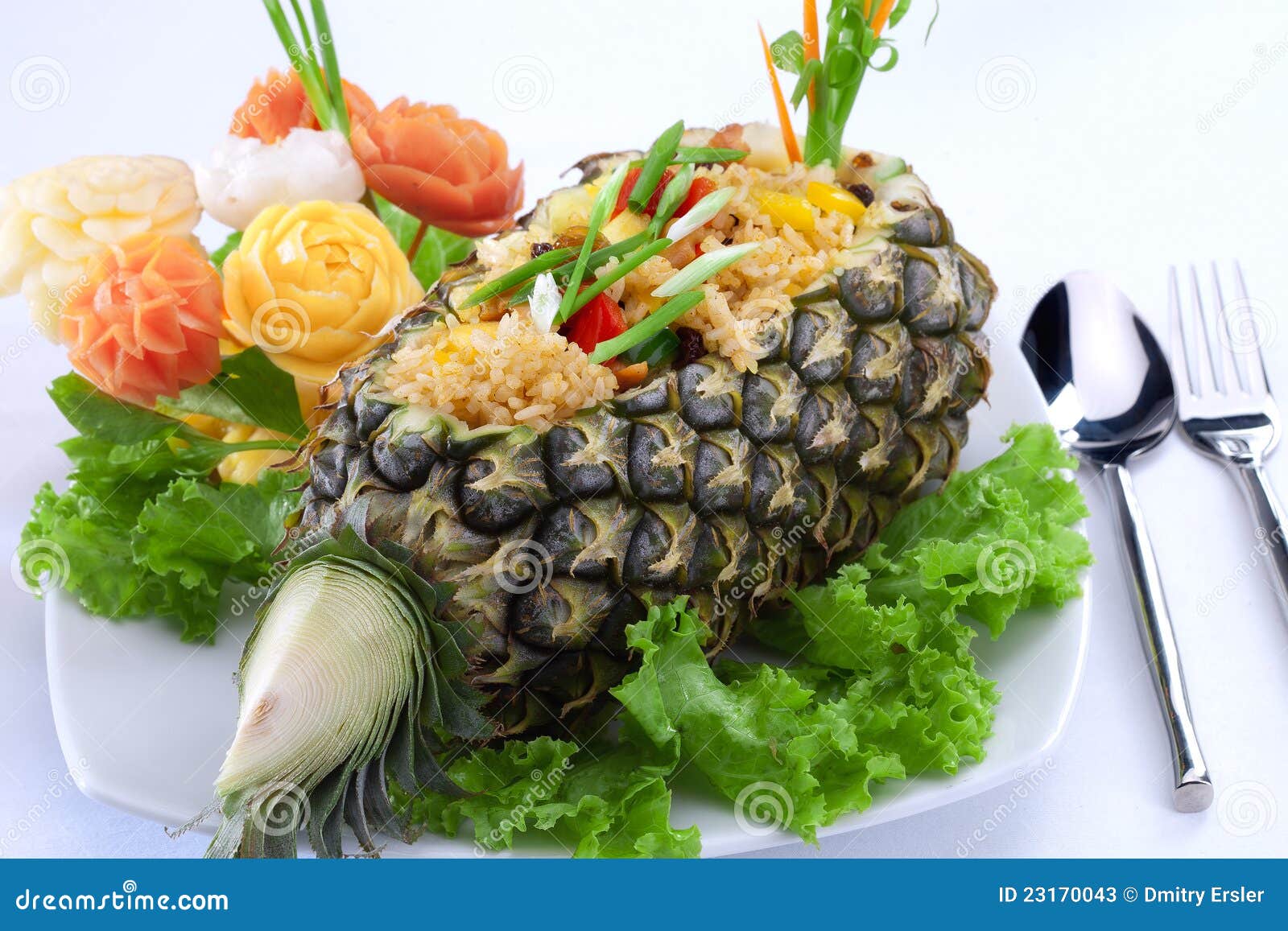 In pineapple stock image. Image of serve, lifestyle, table - 23170043