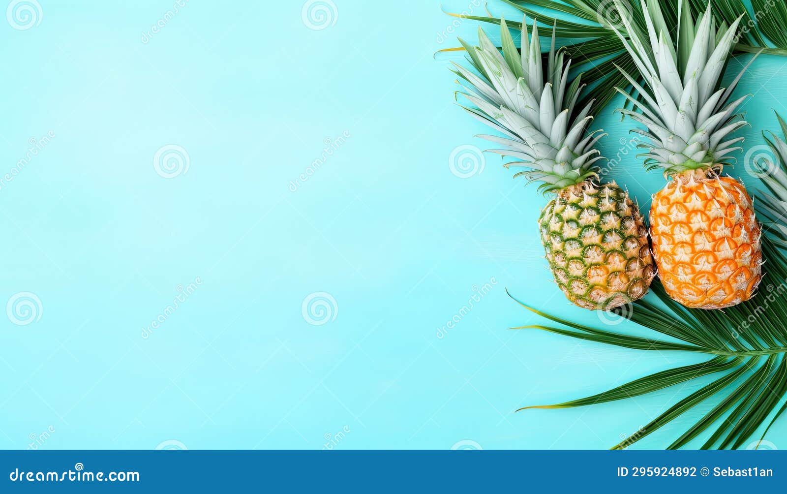 Pineapple, Also Known As "ananas," In A Studio Setting With A Solid ...