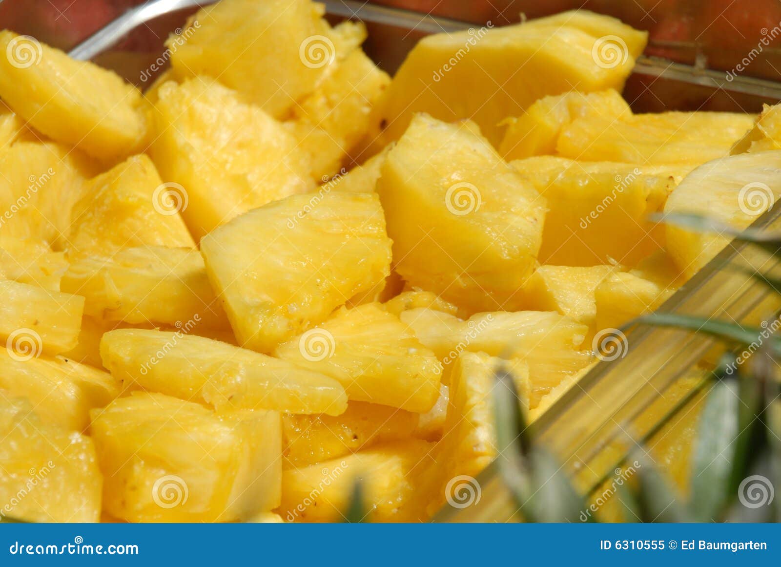 Pineapple Chunks stock image. Image of desert, concession - 6310555