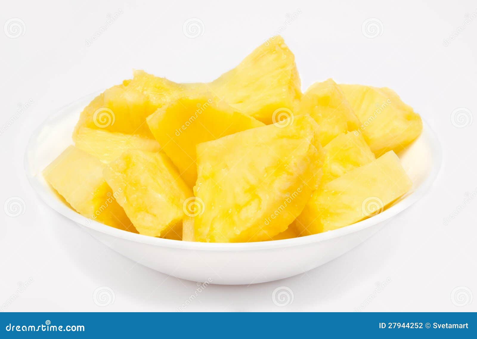 Pineapple Chunks In The Bowl Isolated Stock Photography - Image: 27944252 Pineapple Chunks In The Bowl Isolated Stock Photography - Image: 27944252