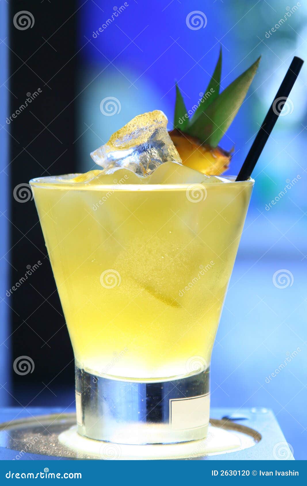 Pineapple cocktail stock photo. Image of glass, frozen - 2630120