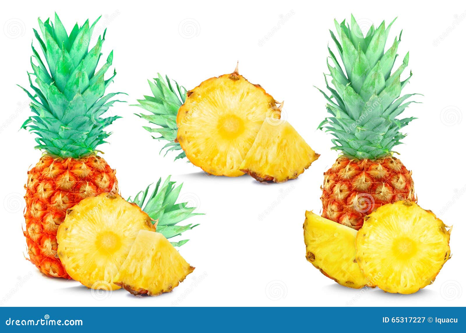 Pineapple collage stock image. Image of green, object - 65317227
