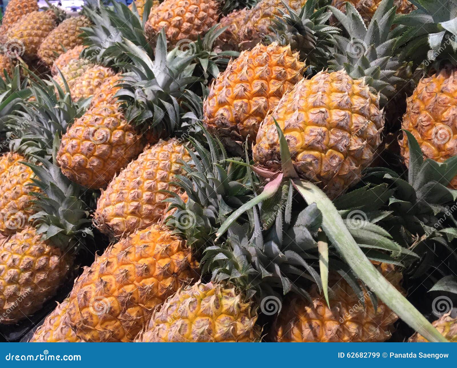 Pineapple stock image. Image of market, topical, fresh - 62682799