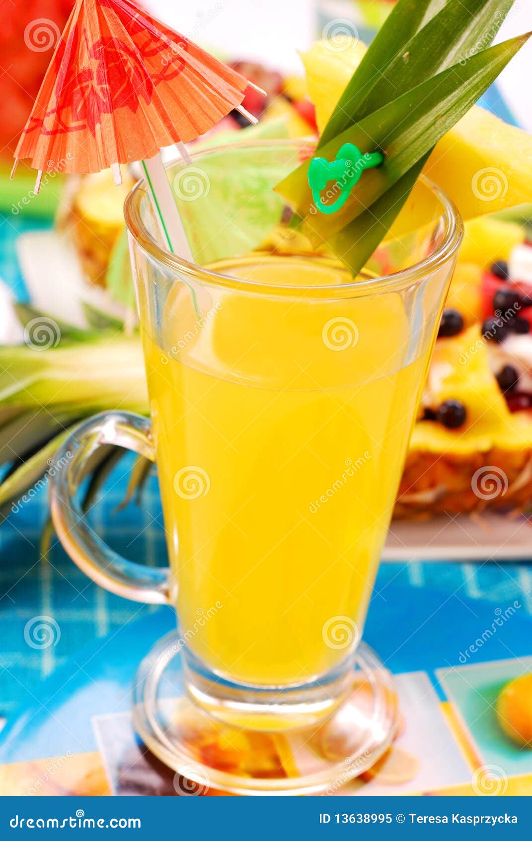 Pineapple drink stock image. Image of tropical, drink - 13638995