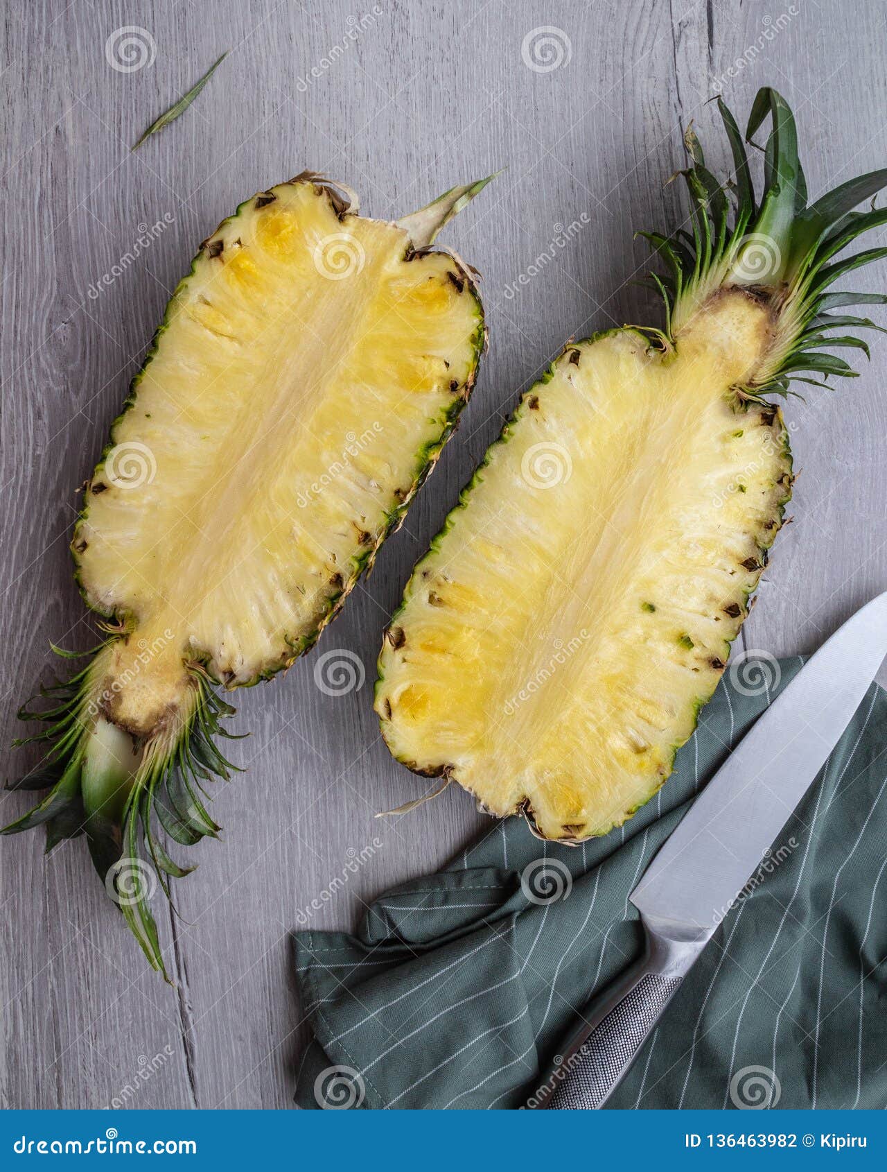 Pineapple fruit cutted stock photo. Image of pineapple - 136463982