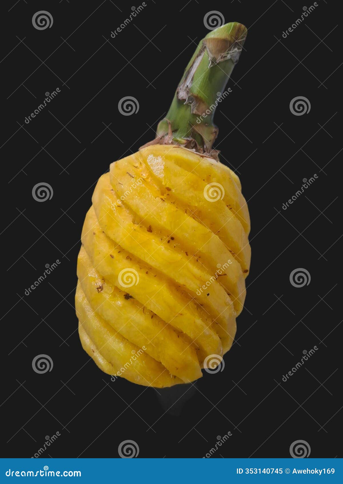 Pineapple, a Fruit that Has a Sweet and Fresh Taste Stock Image - Image ...