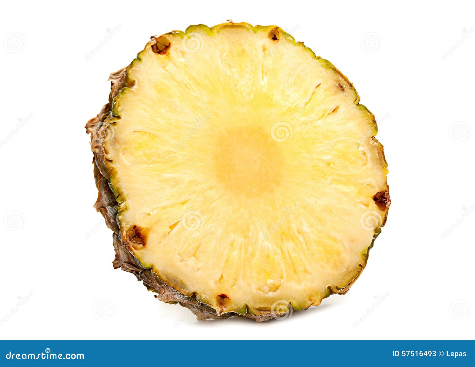 Pineapple fruit slice stock image. Image of piece, tropical - 57516493