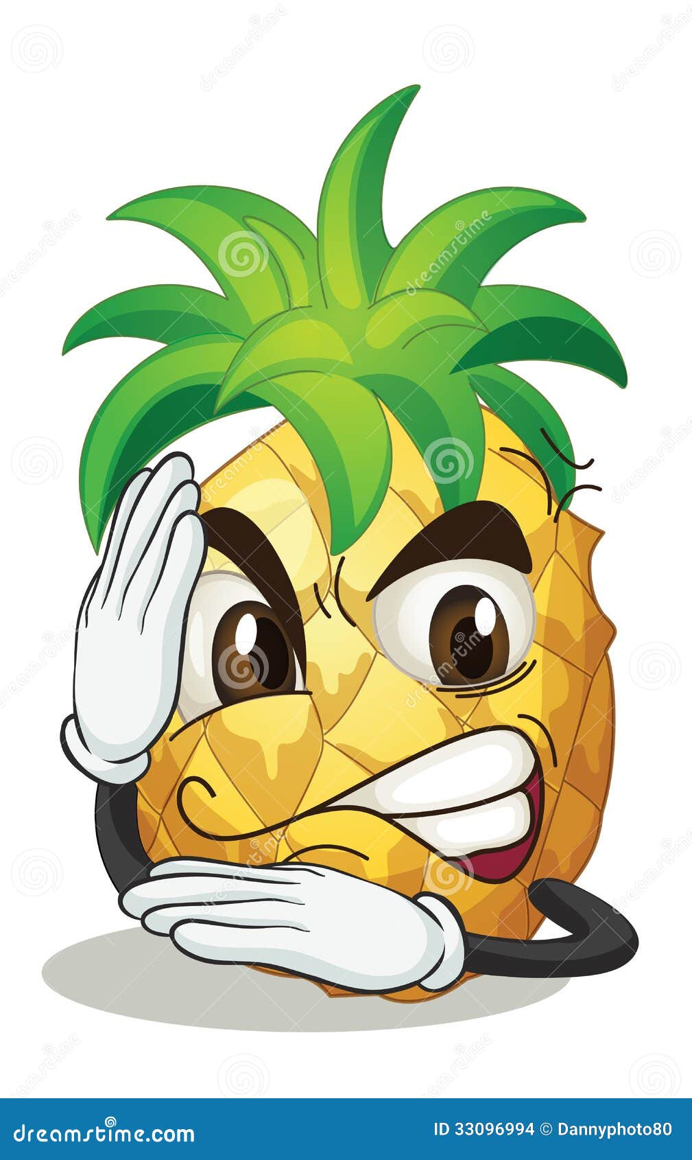 Angry Pineapple Stock Illustrations – 330 Angry Pineapple Stock ...