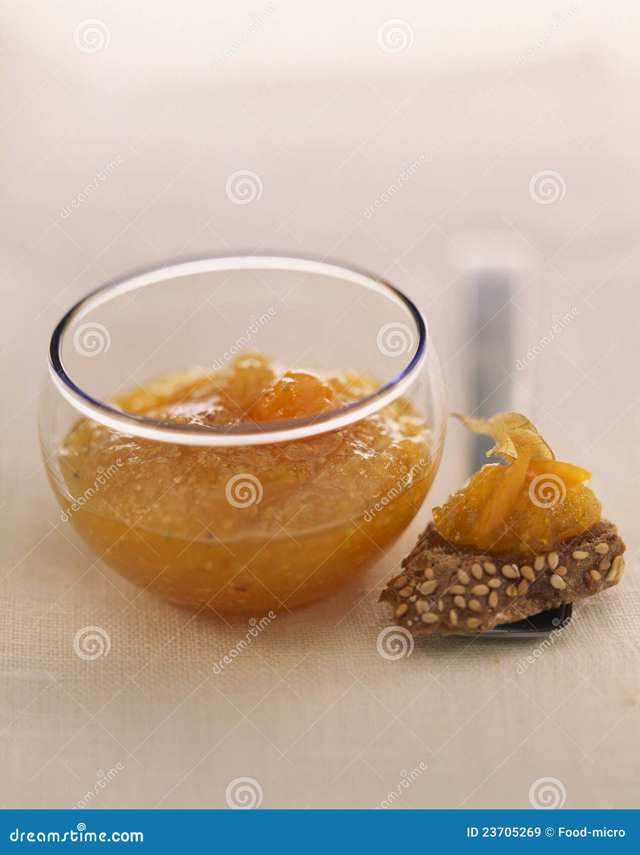 Pineapple,physalis and Elderflower Jam Stock Image - Image of marmalade ...