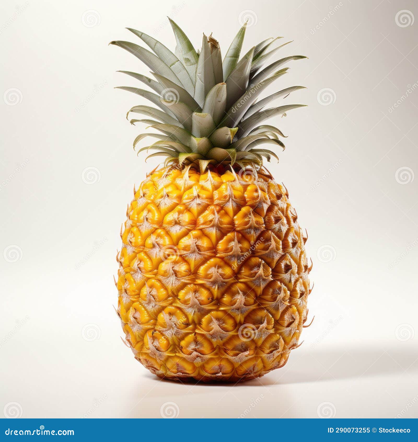 High-resolution 3d Pineapple Model for Imax Render Stock Illustration ...