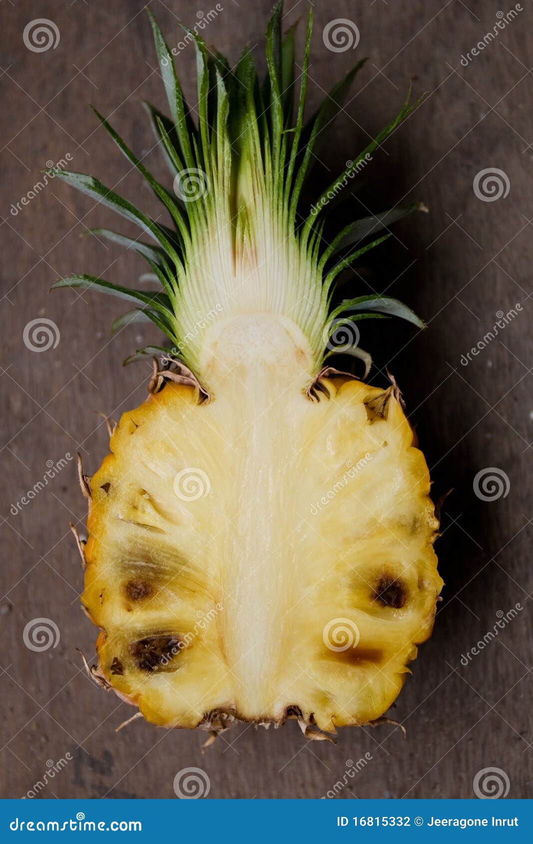 Pineapple ripe fruit stock photo. Image of diet, yellow - 16815332