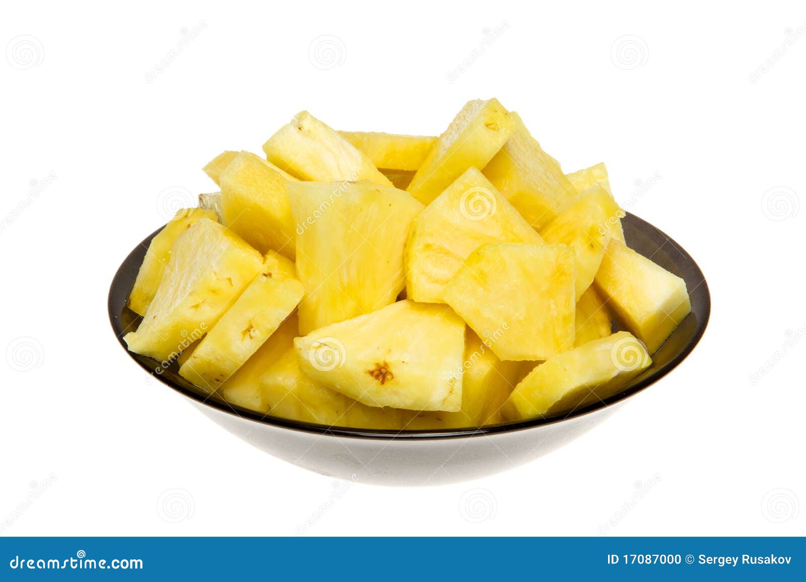 Pineapple slice stock photo. Image of nutrition, vegetarian - 17087000