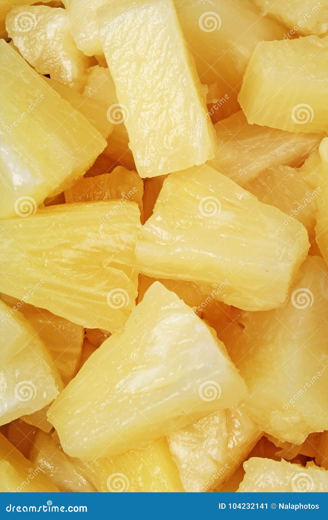 Pineapple Slices As Background. Yellow Pineapples Texture Pattern Stock ...