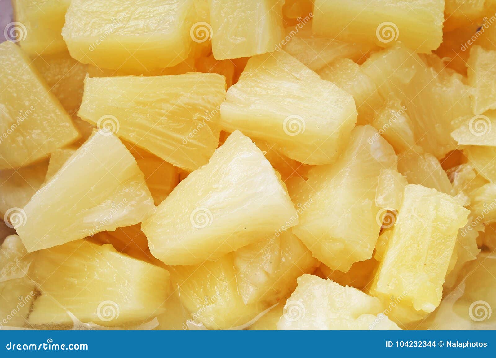 Pineapple Slices As Background. Yellow Pineapples Texture Pattern Stock ...