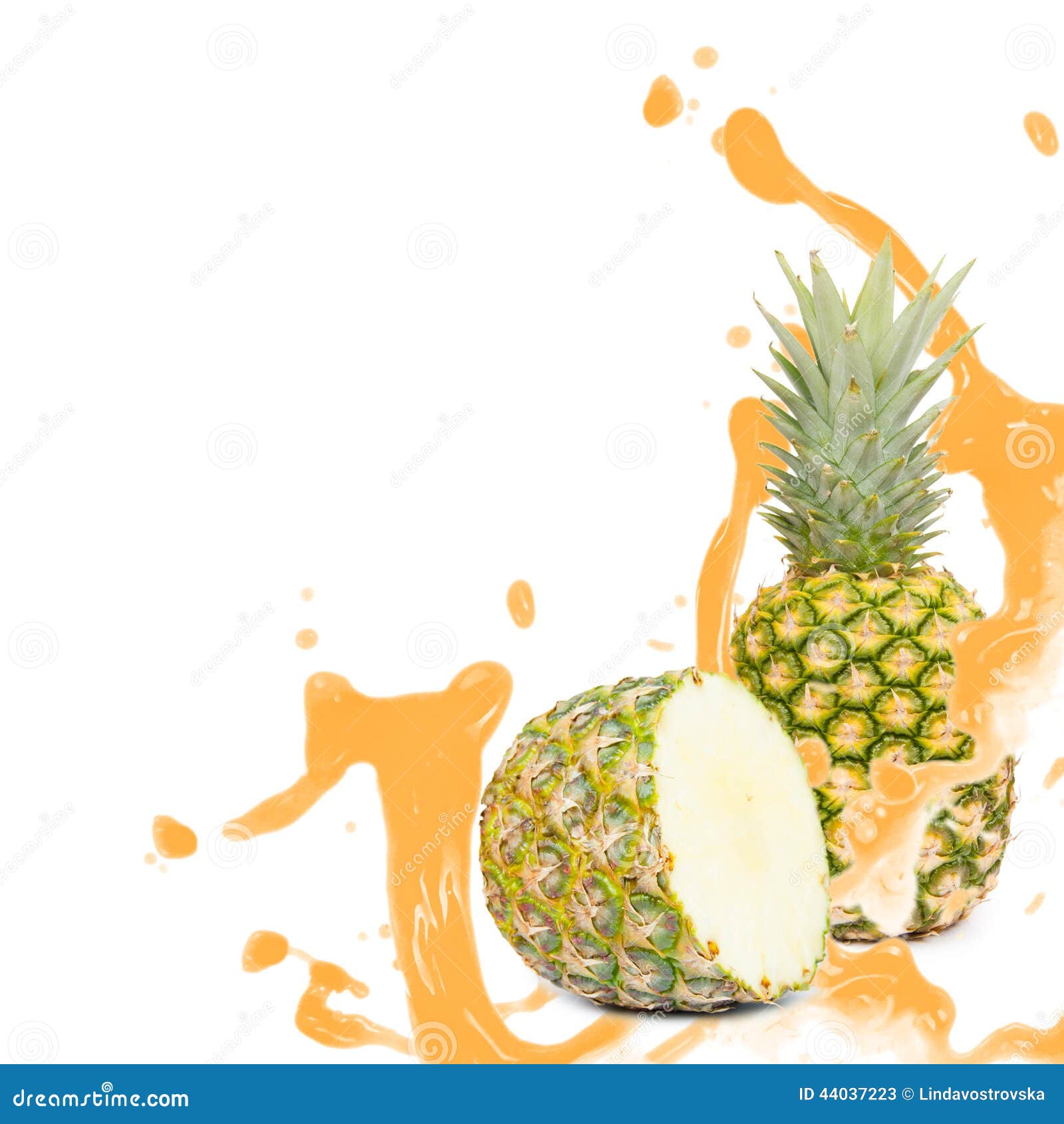 Pineapple splash stock image. Image of beauty, food, healthy - 44037223