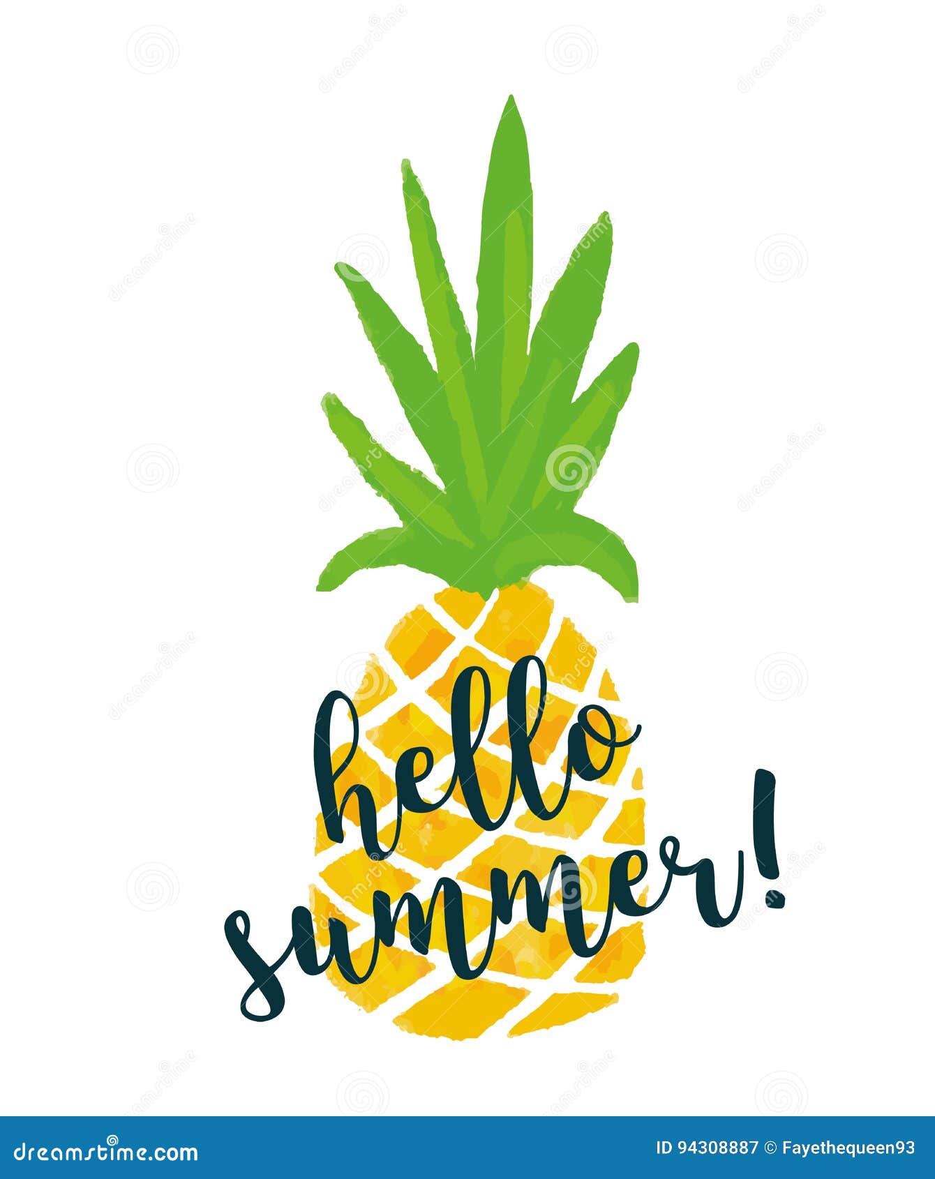 Summer Ananas Stock Illustrations – 8,124 Summer Ananas Stock ...