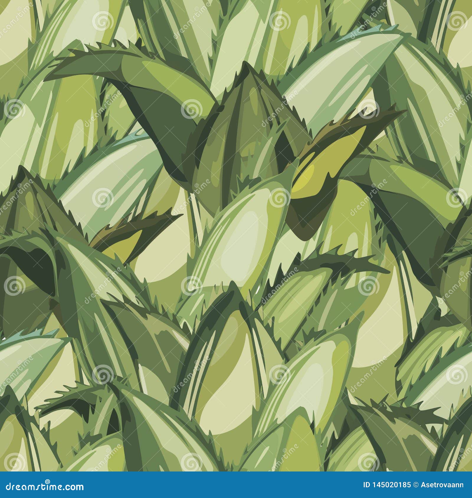 Pineapple Texture Seamless Pattern Background Vector Tropical ...