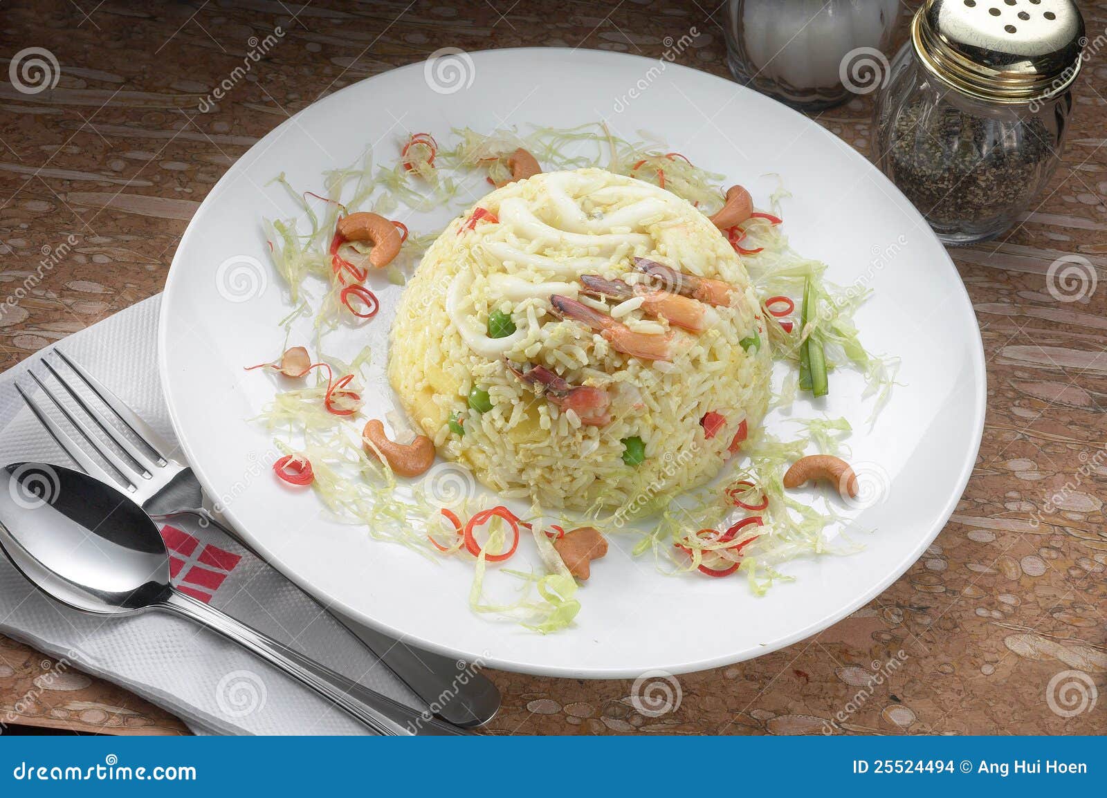 Thai Fried Fish Cake (Tod Mun Pla) Or Prawn Fritter Ball Serve With Red ...