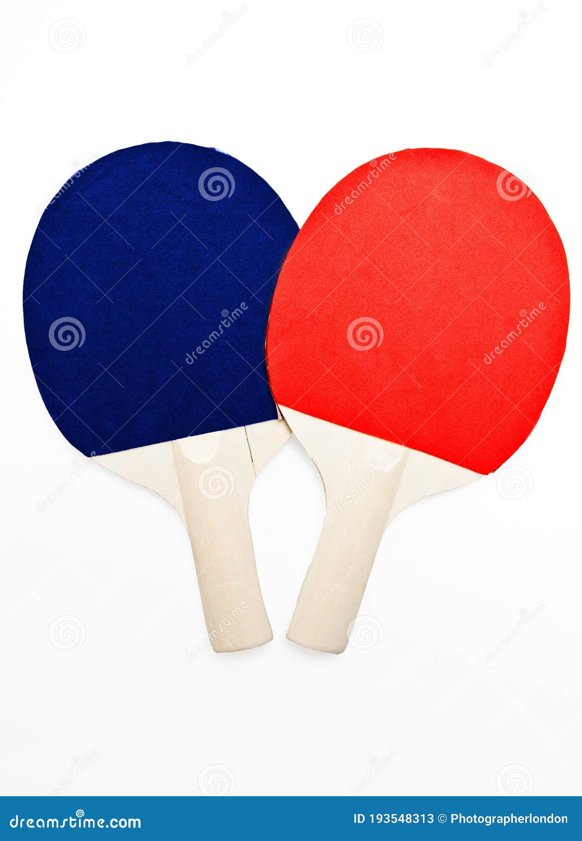 Studio Shot of Ping Pong Bats Stock Image - Image of competitive, game ...