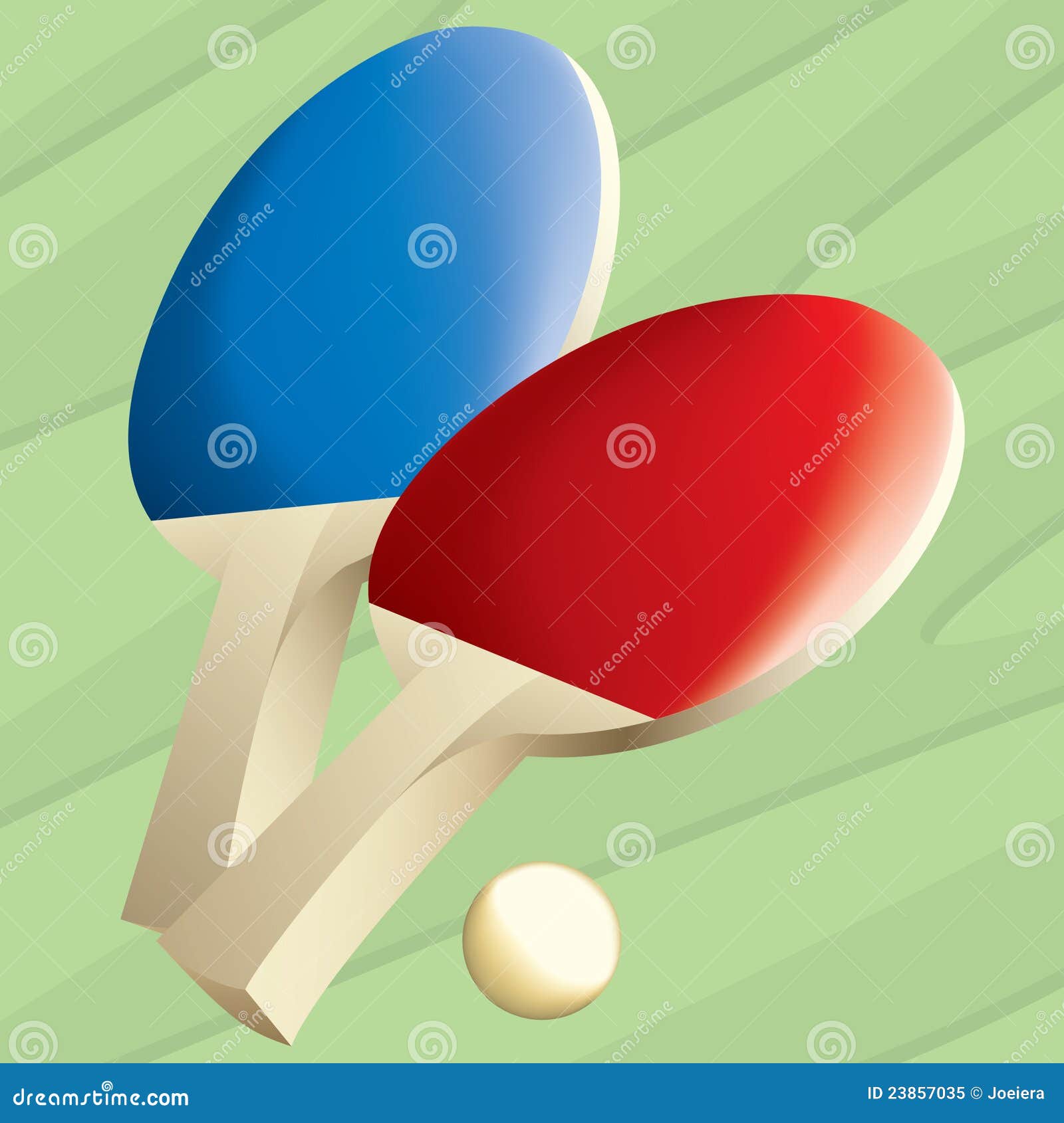 Ping Pong Paddles stock vector. Illustration of ping - 23857035