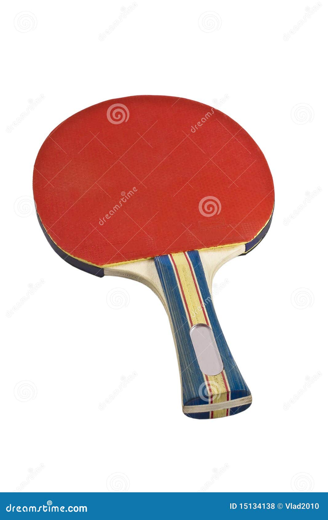 Ping-pong Racket Isolated on the White Stock Photo - Image of sport ...