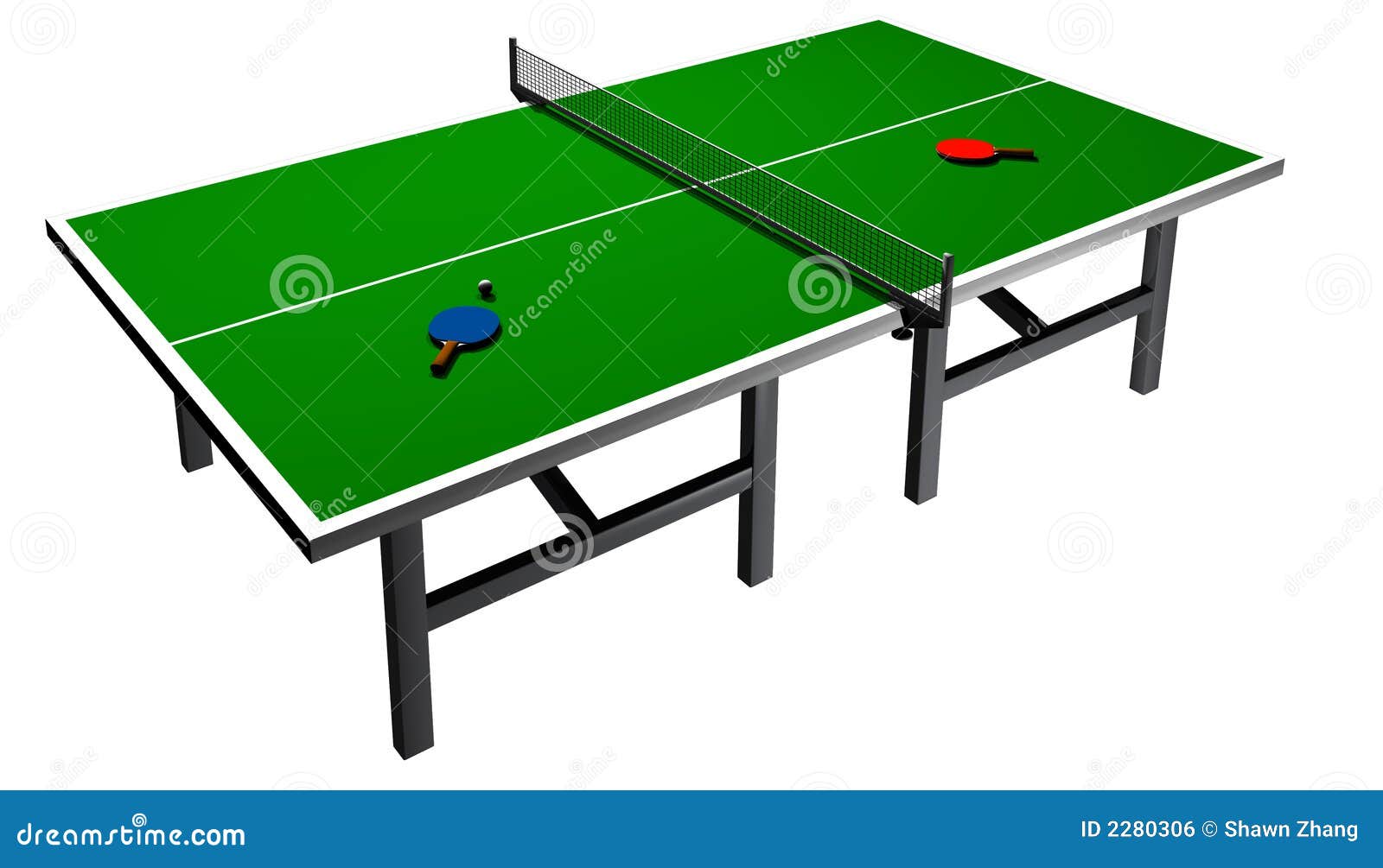 Ping Pong Table stock illustration. Illustration of play - 2280306