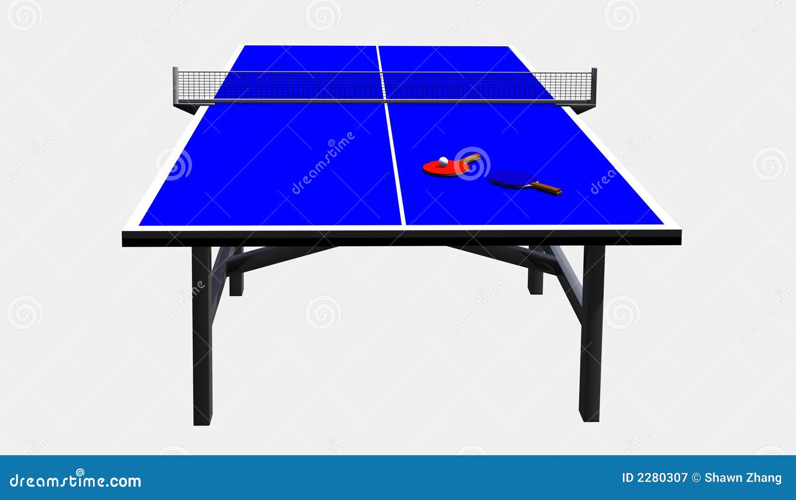Ping Pong Table Picture. Image: 2280307