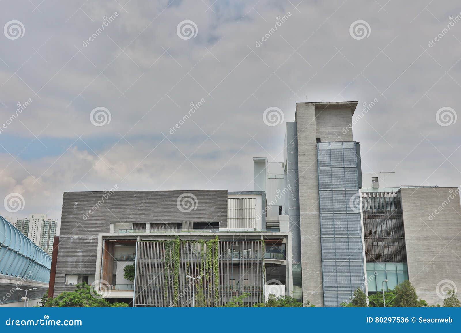 Ping Shan Tin Shui Wai Public Library Stock Photo - Image of shui ...